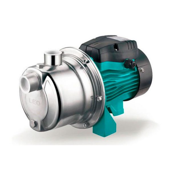 LEO Bomba de Agua Jet Cuerpo Acero Inoxidable AJm75s 1.0HP – 220VAC – Monofásico – RPME